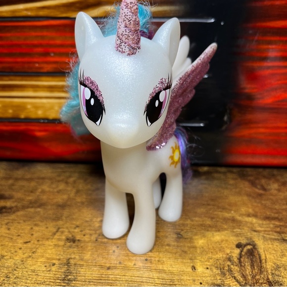 Toys | My Little Pony Princess Celestia Brushable Rainbow Sun Unicorn ...